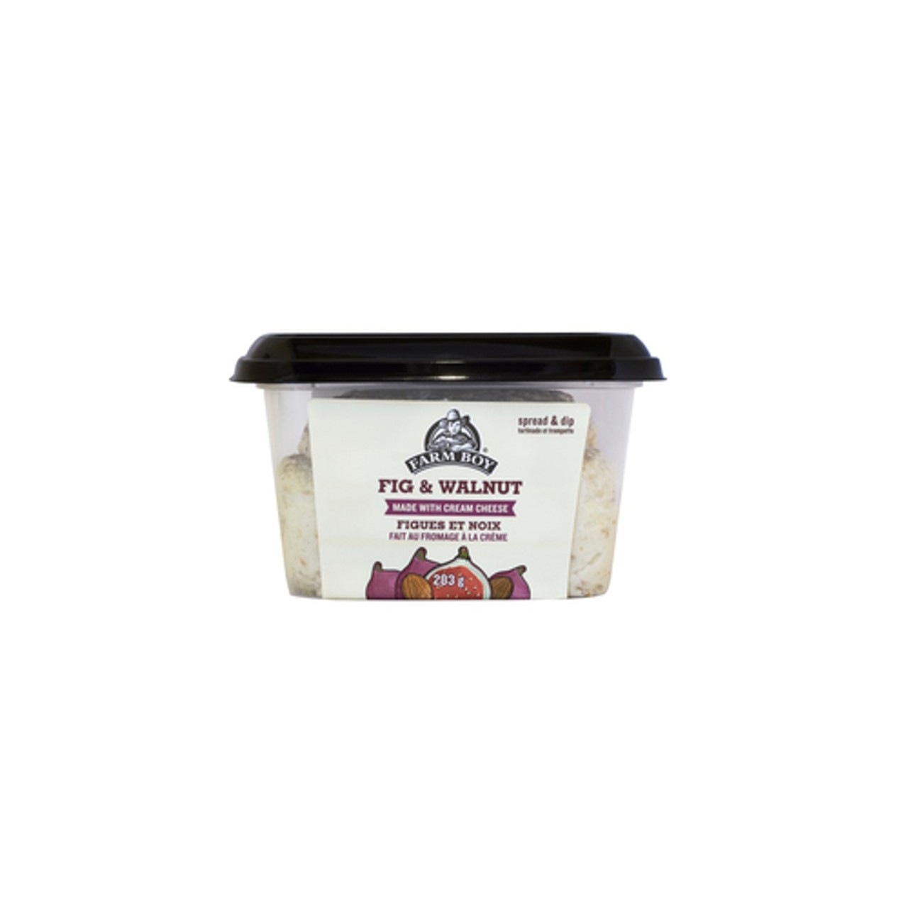 Farm Boy Cream Cheese Dip Fig And Walnut 283 g - Voilà Online Groceries ...