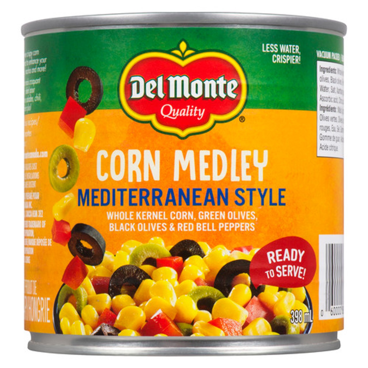 Del Monte Canned Corn Medley Mediterranean Style 398 ml - Voilà Online ...