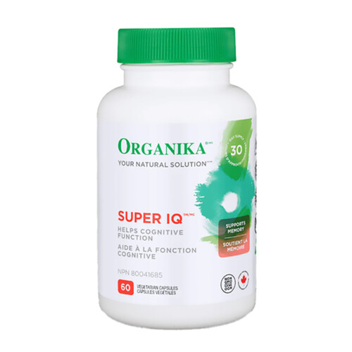 Organika Super IQ Vitamins Capsules 60 Count - Voilà Online Groceries ...