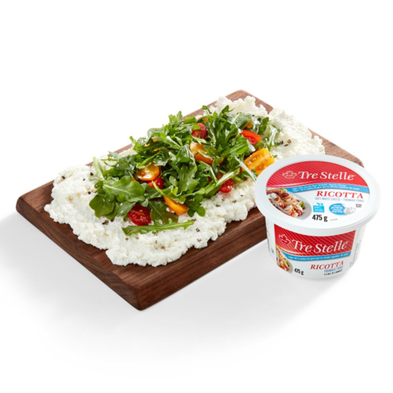 Tre Stelle Ricotta Cheese Light 475 g - Voilà Online Groceries & Offers