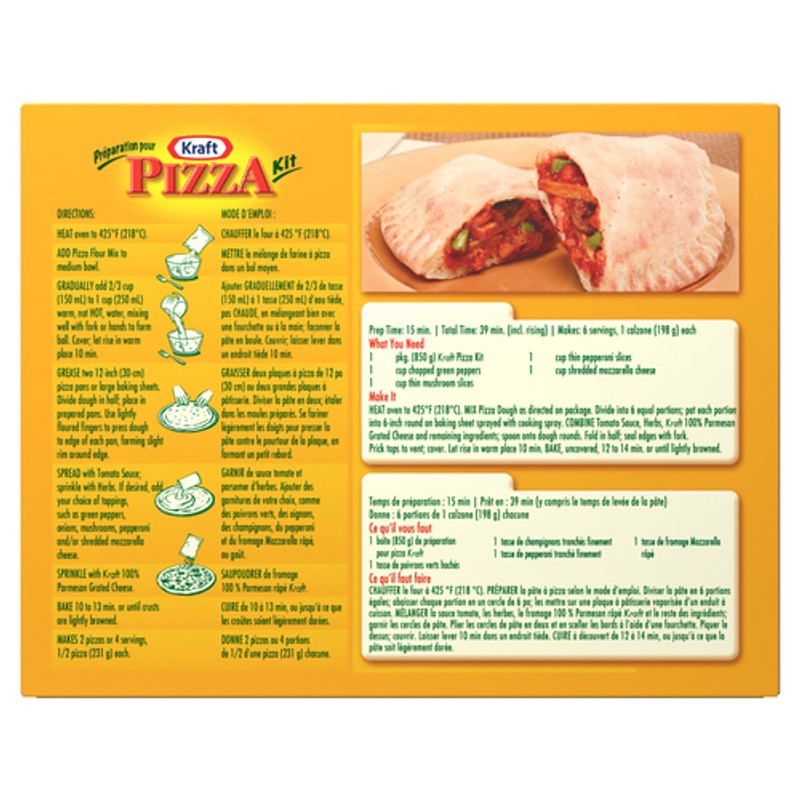 Kraft Pizza Kit 850 g - Voilà Online Groceries & Offers