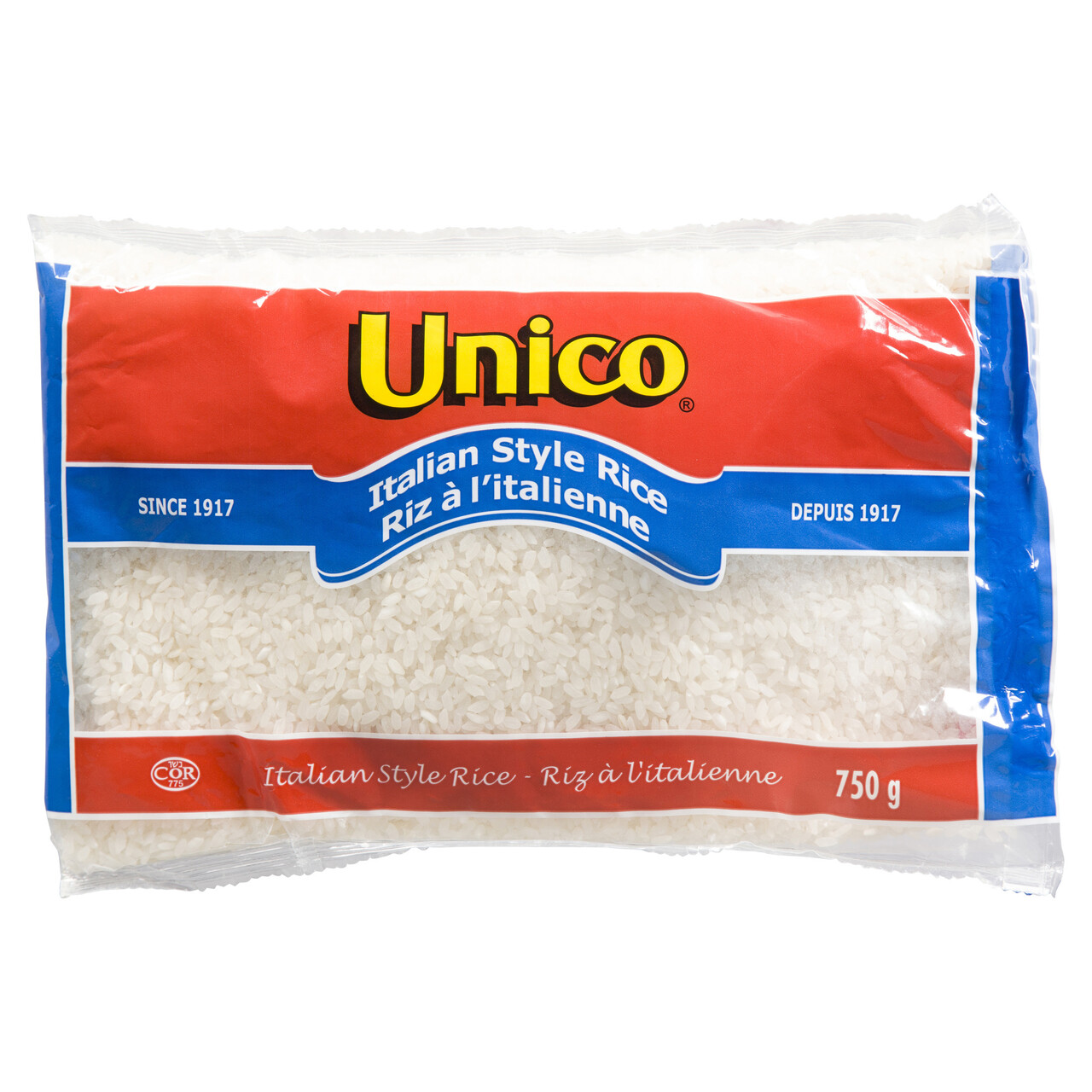 Unico Italian Style Rice 750 g - Voilà Online Groceries & Offers