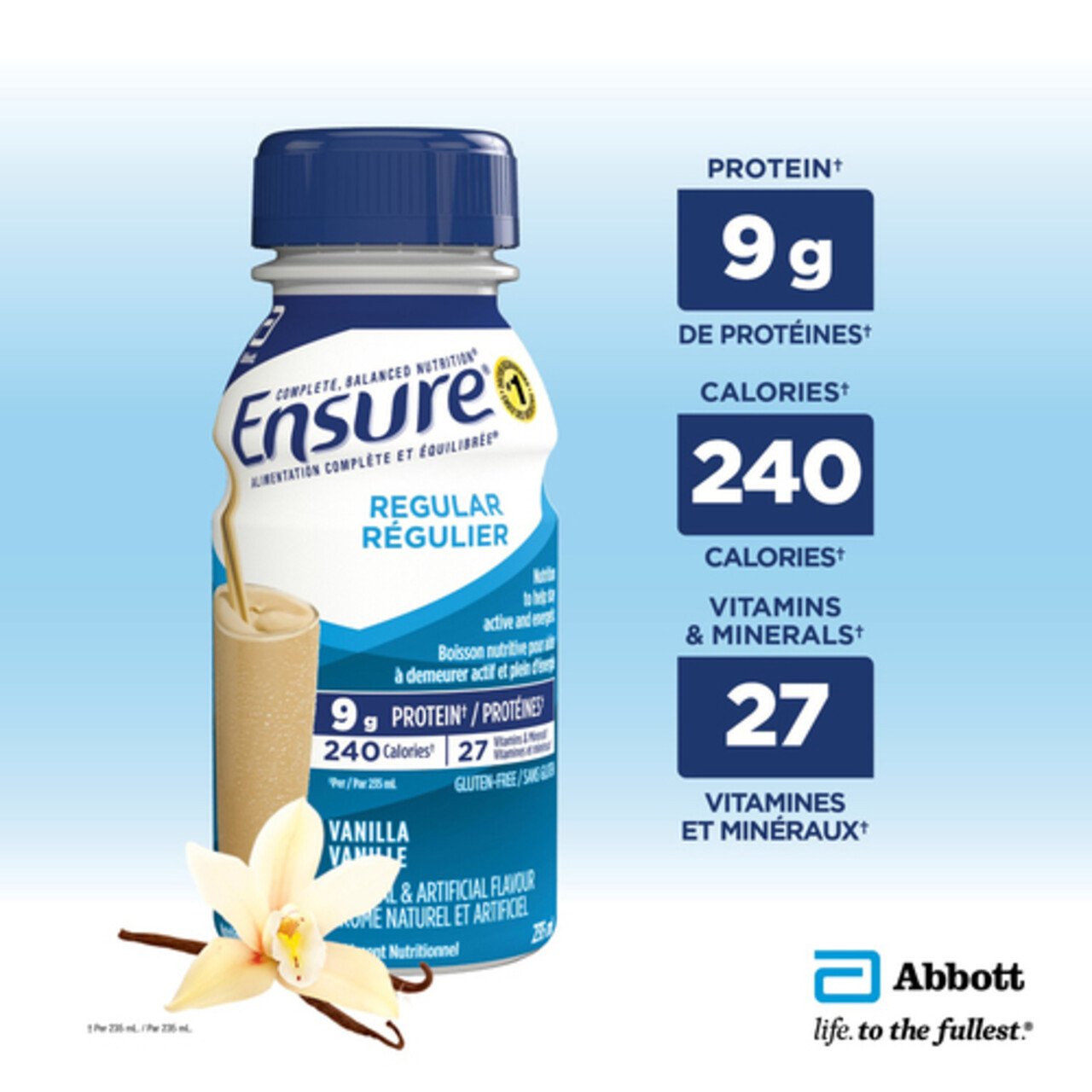 Ensure Regular Meal Replacement Vanilla 6 x 235 ml - Voilà Online ...