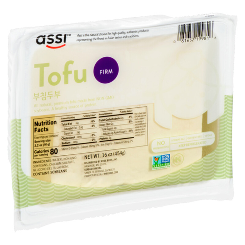 Assi Firm Tofu 454 g - Voilà Online Groceries & Offers