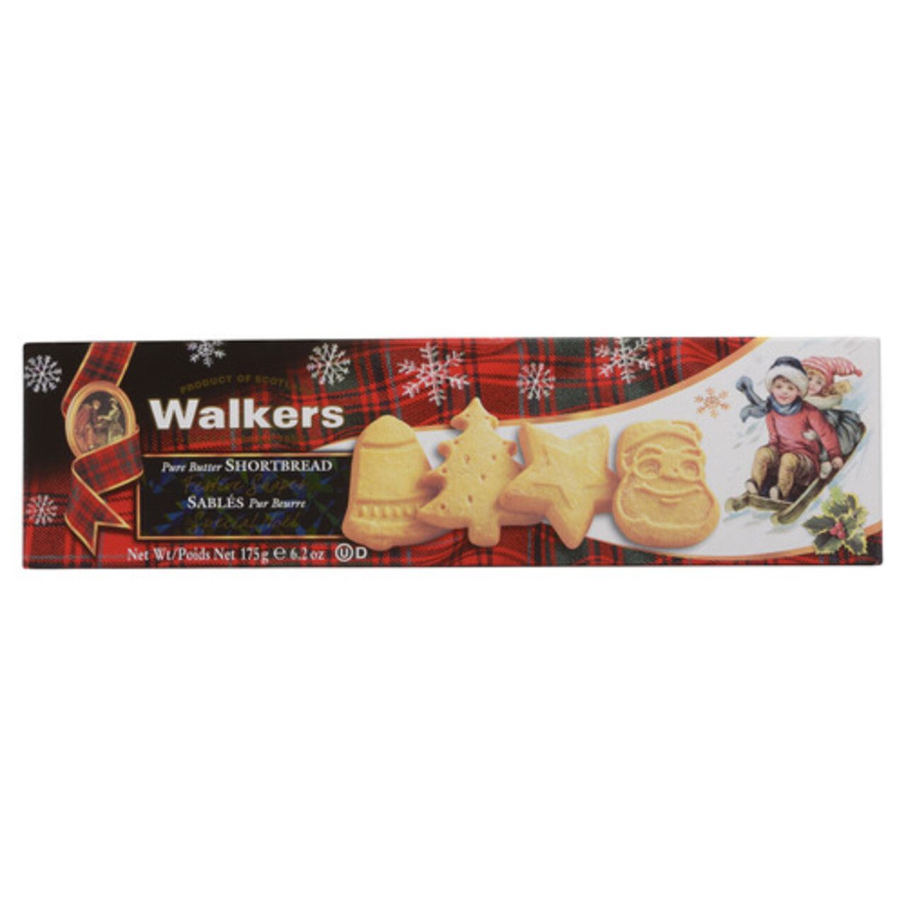 Walkers Short Bread Cookies Festive Shapes Pure Butter 175 g - Voilà ...