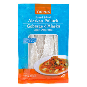 Merex MSC Salt Alaskan Pollock 454 g - Voilà Online Groceries & Offers