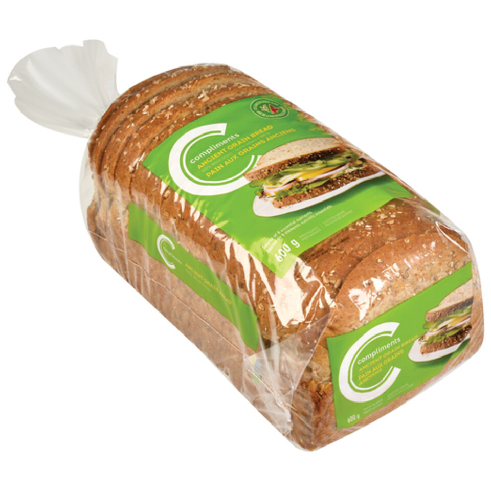 Compliments Ancient Grains Bread 600 g - Voilà Online Groceries & Offers