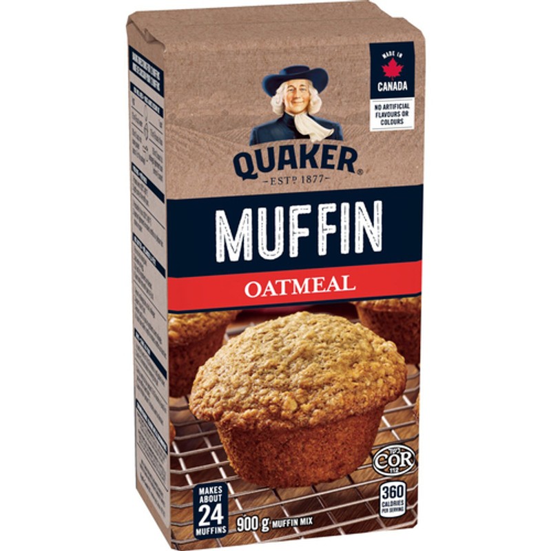 Quaker Muffin Mix Oatmeal 900 g - Voilà Online Groceries & Offers
