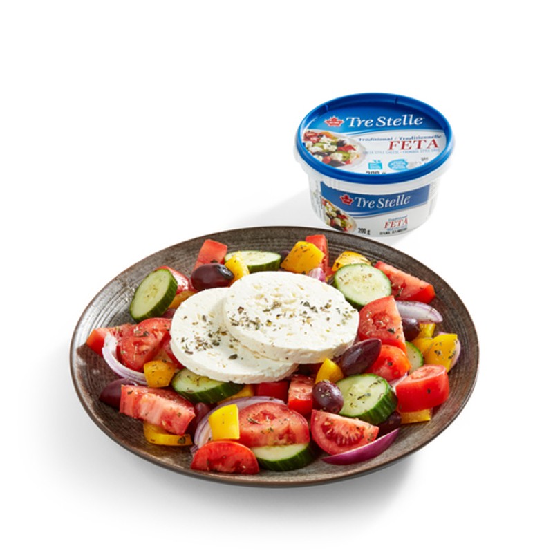 Tre Stelle Cheese Feta Traditional 200 g - Voilà Online Groceries & Offers