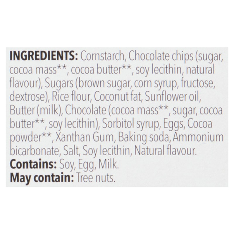 Schar Gluten-Free Cookies Soft Baked Double Chocolate 210 g - Voilà ...