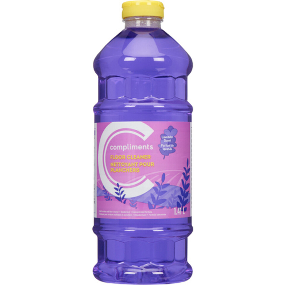 Compliments Multi-Surface Floor Cleaner Lavender 1.41 L - Voilà Online ...