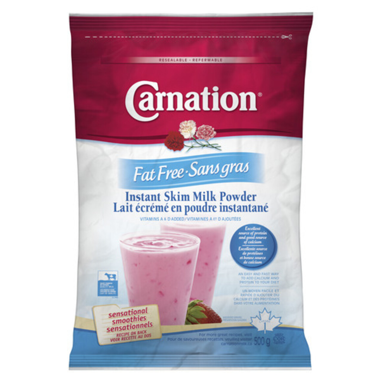 Carnation Fat Free Instant Skim Milk Powder 500 g - Voilà Online ...