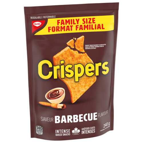 Crispers Barbecue Flavour Family Size 240 g - Voilà Online Groceries ...
