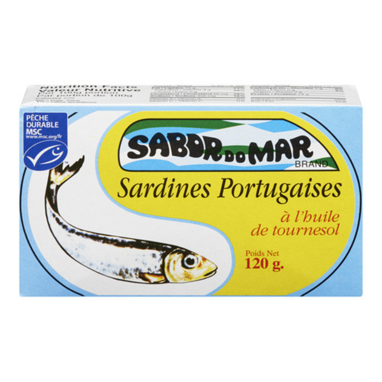 Sabor Do Mar Sardines In Sunflower Oil 120 g - Voilà Online Groceries ...