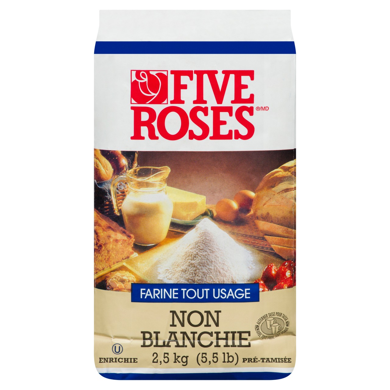 Five Roses All Purpose Flour Never Bleached 2.5 kg - Voilà Online ...