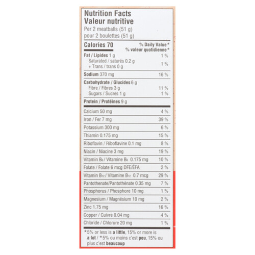 Lightlife Smart Menu Plant-Based Meatballs 227 g - Voilà Online ...