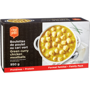 C'est Prêt! Chicken Meatballs Green Curry 950 g - Voilà Online ...
