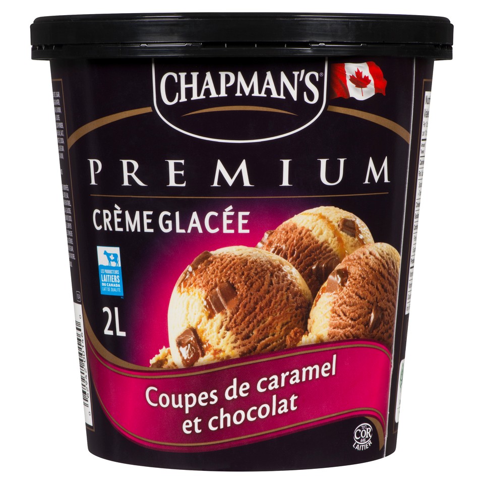 Chapman's Premium Ice Cream Chocolate Caramel Cup 2 L - Voilà Online ...
