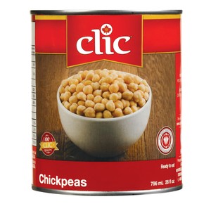 Clic Chick Peas Canned 796 ml - Voilà Online Groceries & Offers