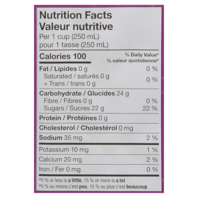 Compliments Juice Grape 2 L (bottle) - Voilà Online Groceries & Offers