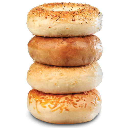 Bagels Variety Pack 4 Pack 450 g - Voilà Online Groceries & Offers