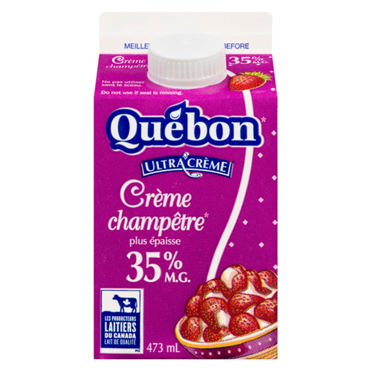 Quebon 35% Country Style Cream 473 ml - Voilà Online Groceries & Offers