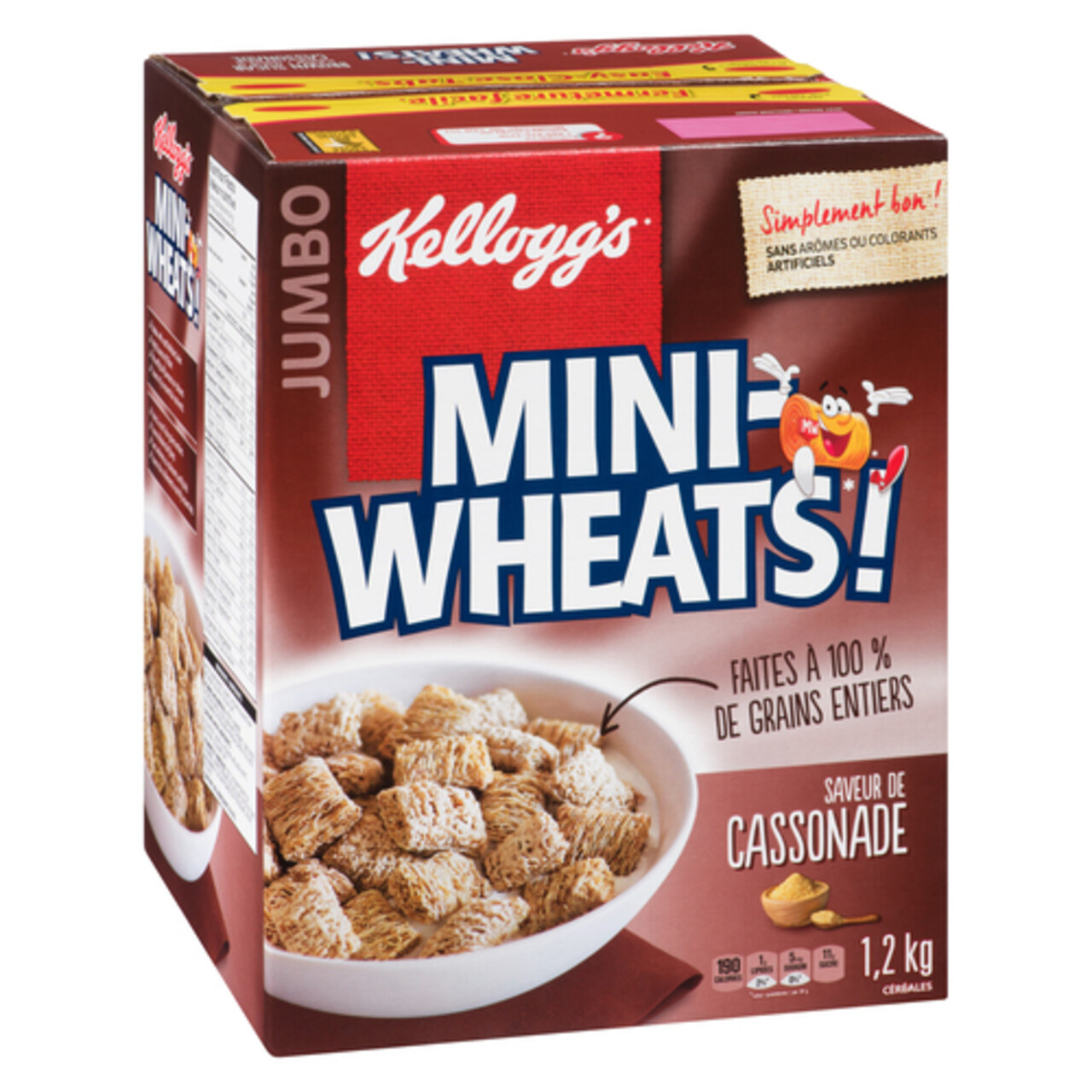 Kellogg's Cereal Mini-Wheats Brown Sugar 1.2 kg - Voilà Online ...