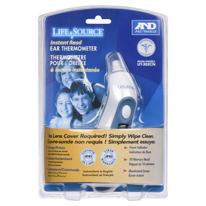 LifeSource Ear Thermometer UT302CN 1 EA - Voilà Online Groceries & Offers
