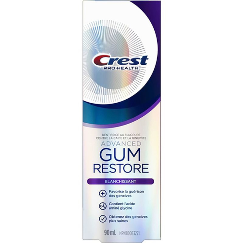 Crest Toothpaste Pro Health Advanced Gum Restore Whitening 90 ml ...