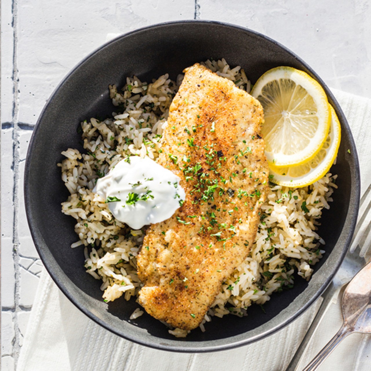 High Liner Frozen Pan Seared Haddock Fillets Roasted Garlic & Herbs 500 ...