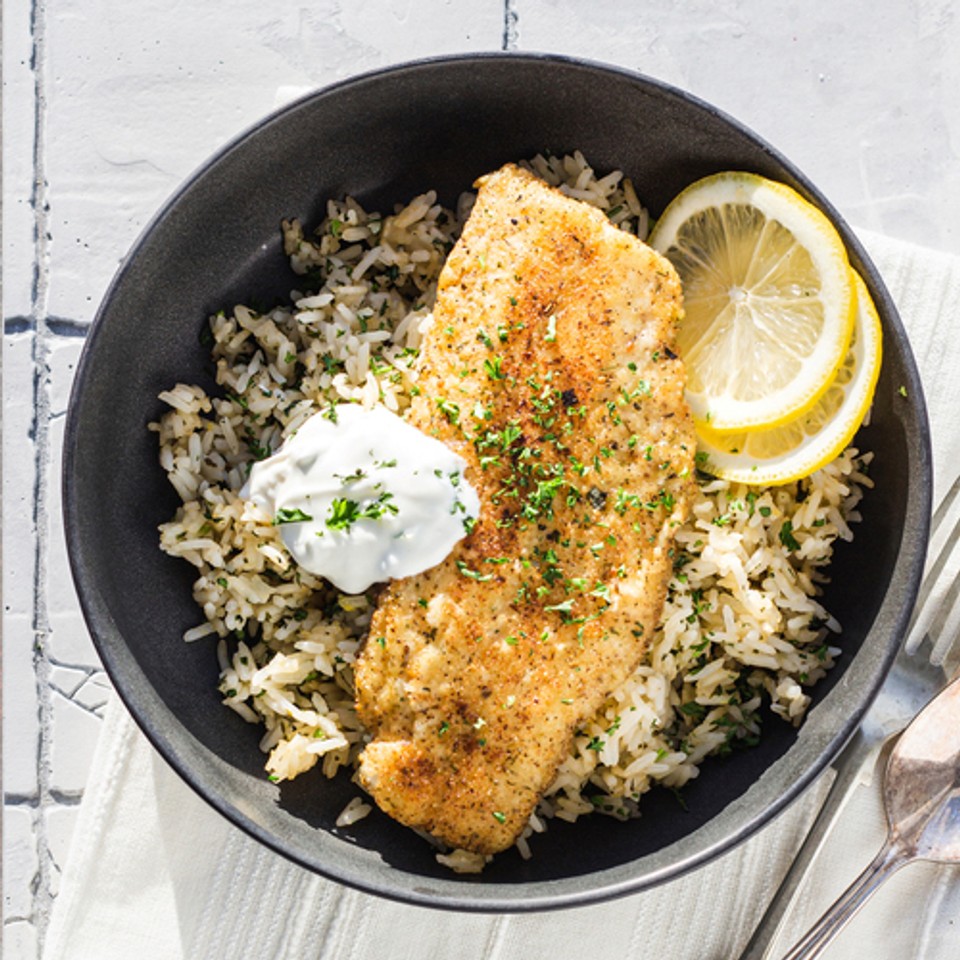 High Liner Frozen Pan Seared Haddock Fillets Roasted Garlic & Herbs 500 ...