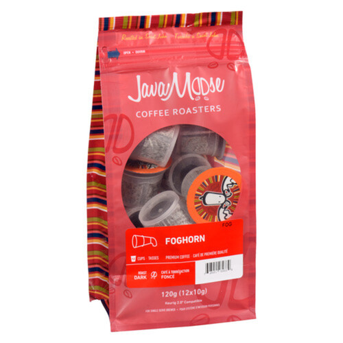 Java Moose Foghorn Blend Coffee 12 K-Cups 120 g - Voilà Online ...