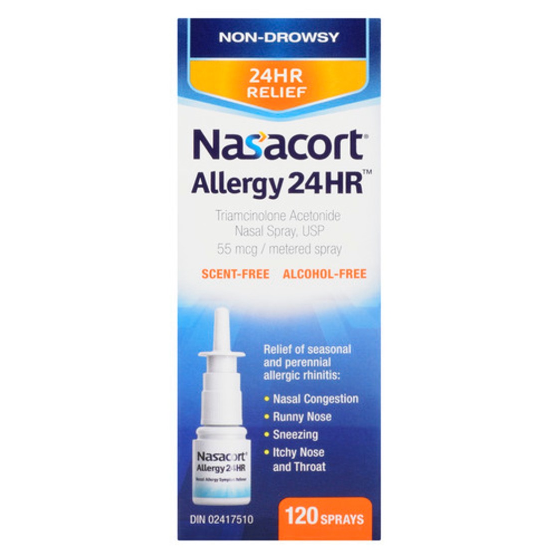 Nasacort Allergy Nasal Spray 24 Hour - Voilà Online Groceries & Offers