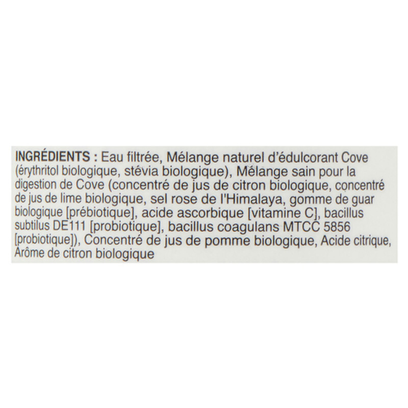 Cove Pop Lemon Lime 355 ml (can) - Voilà Online Groceries & Offers