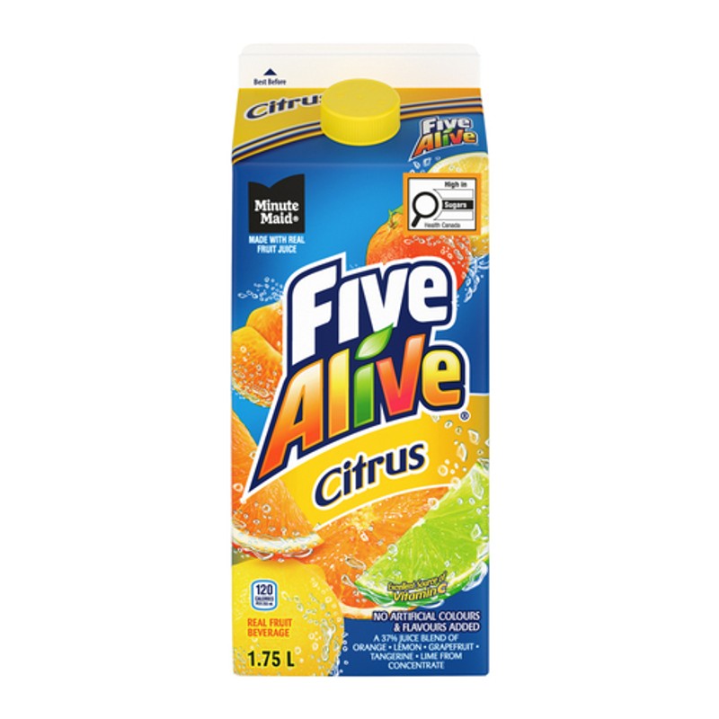 Five Alive Juice Citrus 1.75 L - Voilà Online Groceries & Offers