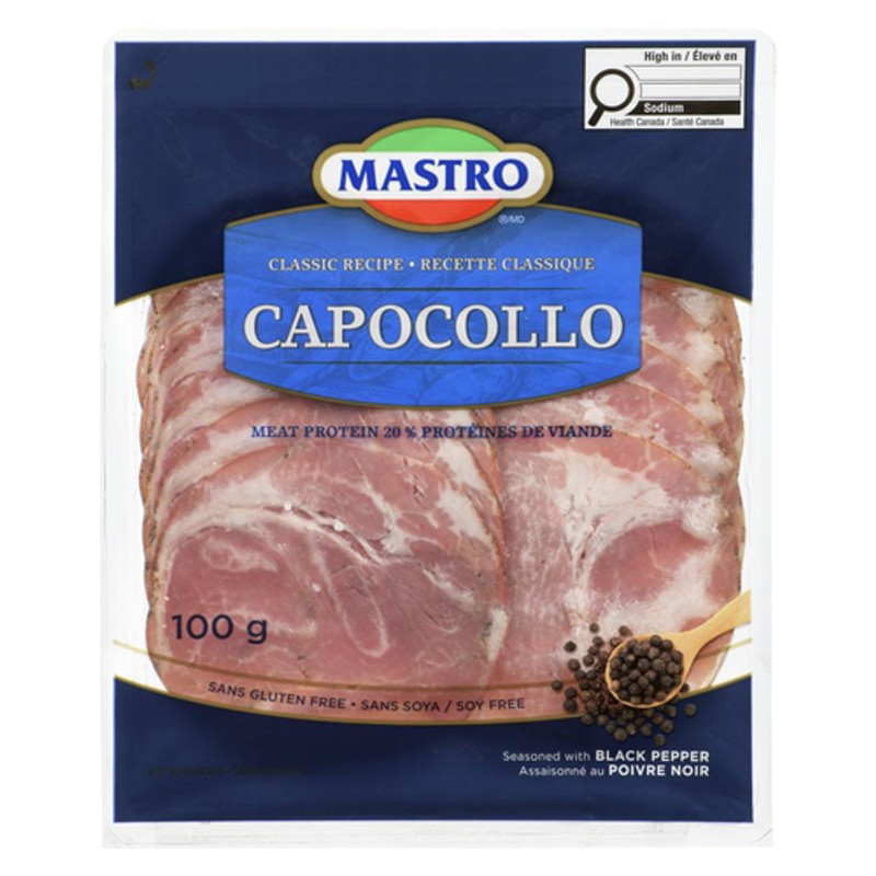 Mastro Capocollo Deli Pork Mild 100 g - Voilà Online Groceries & Offers