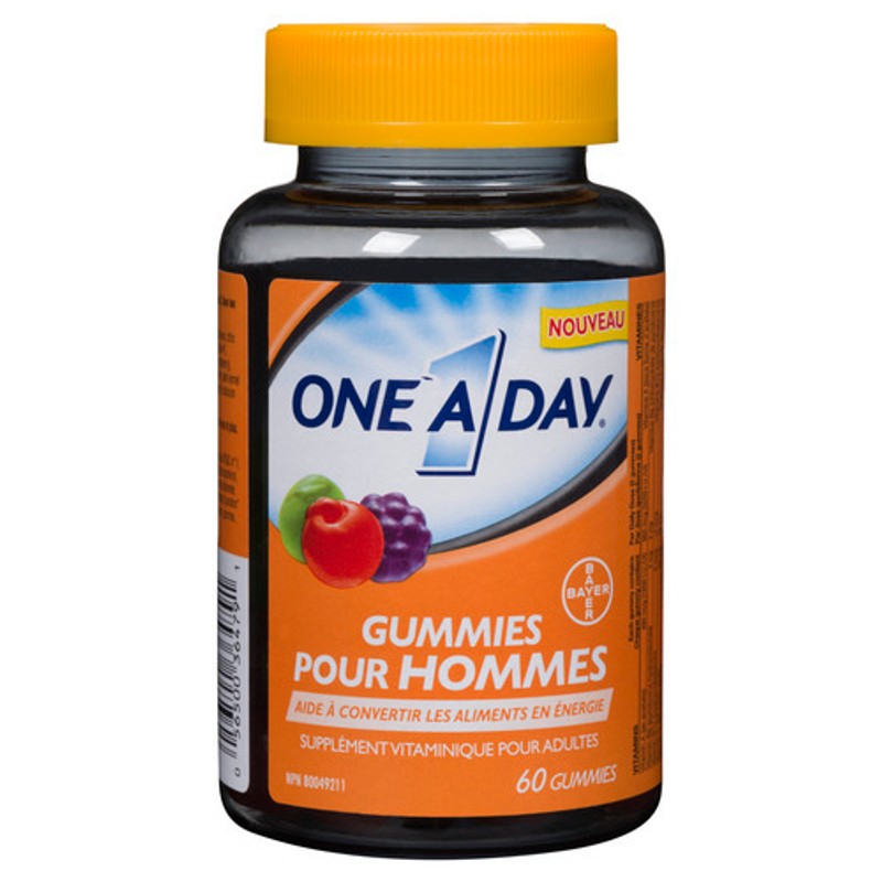 One A Day Men's Multivitamins 60 Gummies - Voilà Online Groceries & Offers