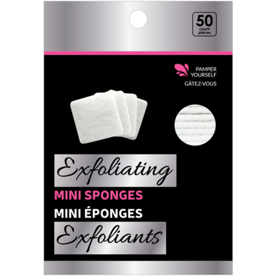 Pamper Yourself Exfoliate Mini Sponges - Voilà Online Groceries & Offers
