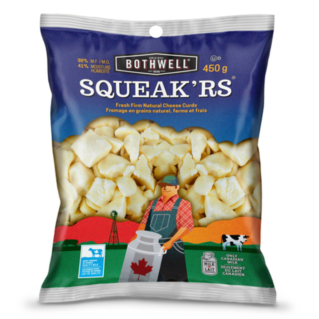 Bothwell Cheese white squeak'rs Cheese Curds 450 g - Voilà Online ...