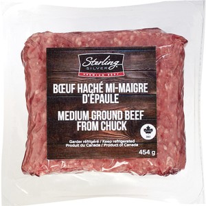 Premier Sterling Silver Ground Beef From Shoulder Medium 454 g - Voilà ...