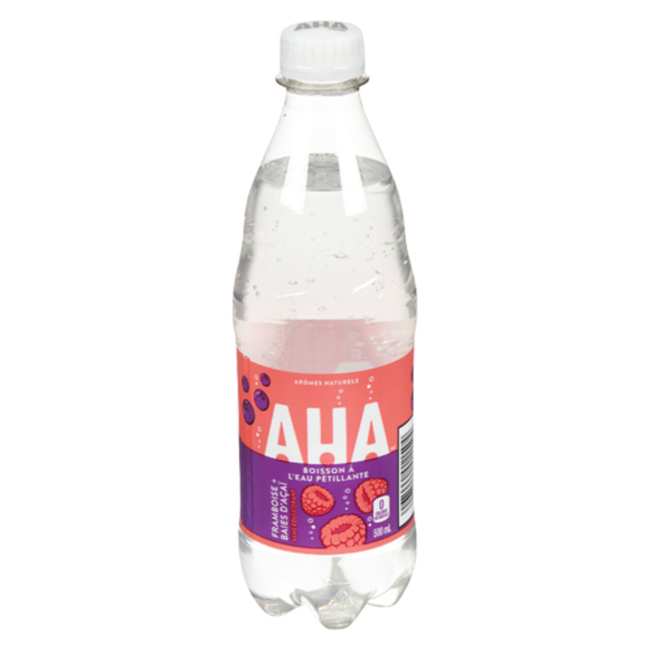 AHA Sparkling Water Raspberry & Acai 500 ml (bottle) - Voilà Online ...