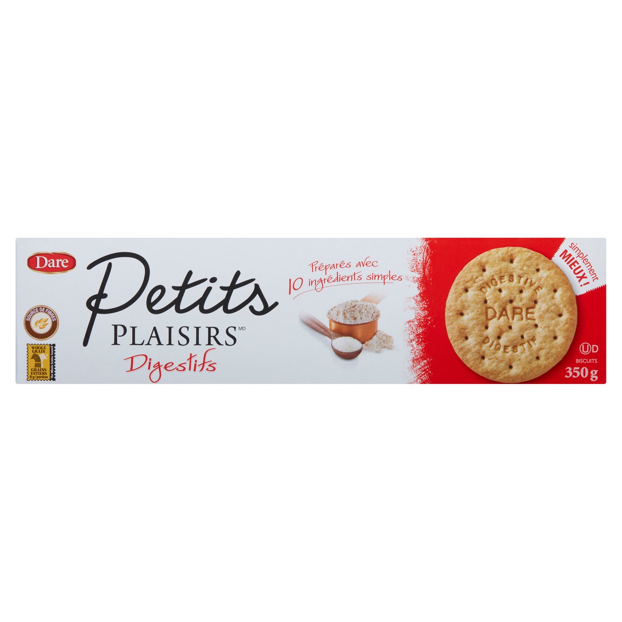 Dare Simple Pleasures Cookies Digestive 350 g - Voilà Online Groceries ...