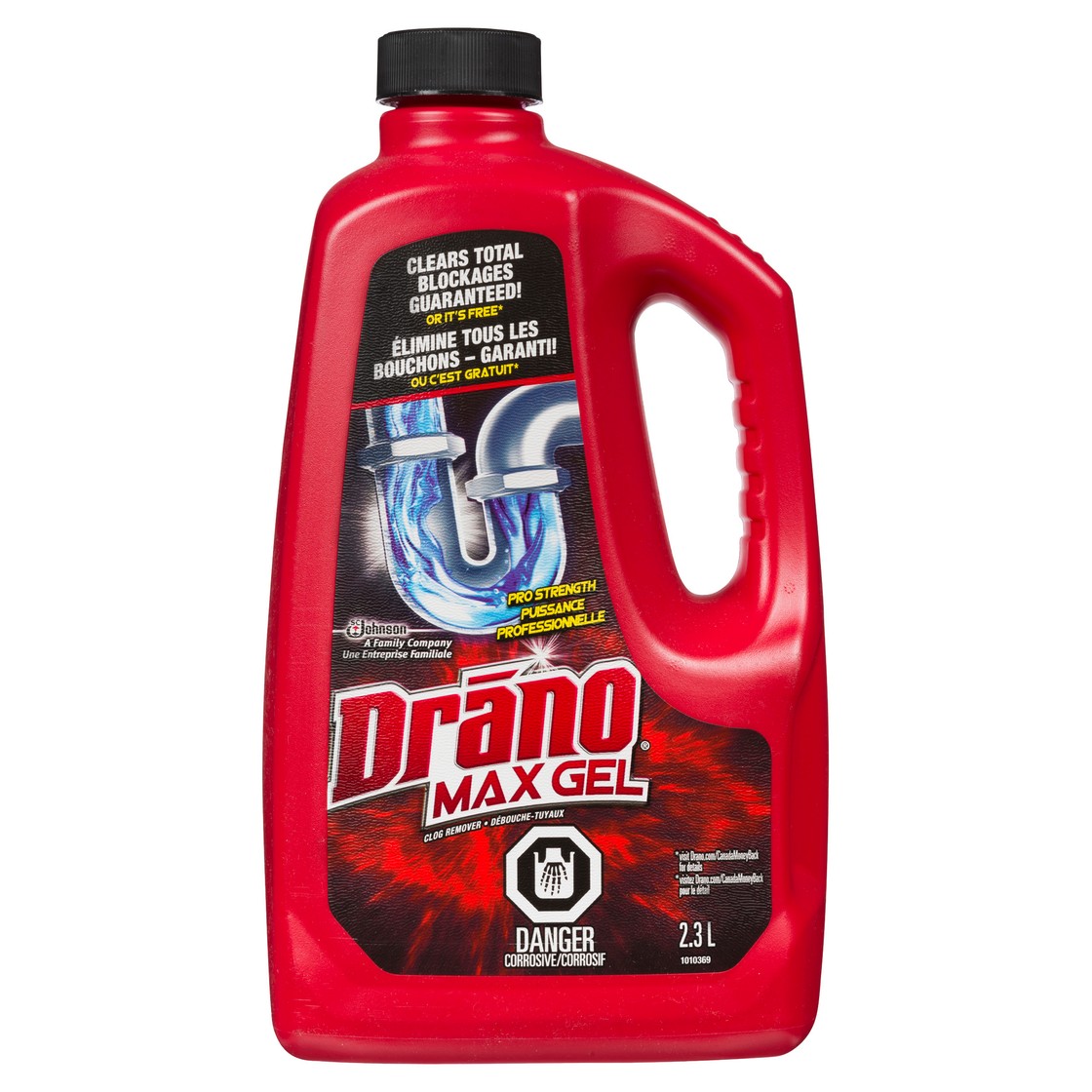 Drano Max Gel Drain Clog Remover And Cleaner 2.37 L - Voilà Online ...