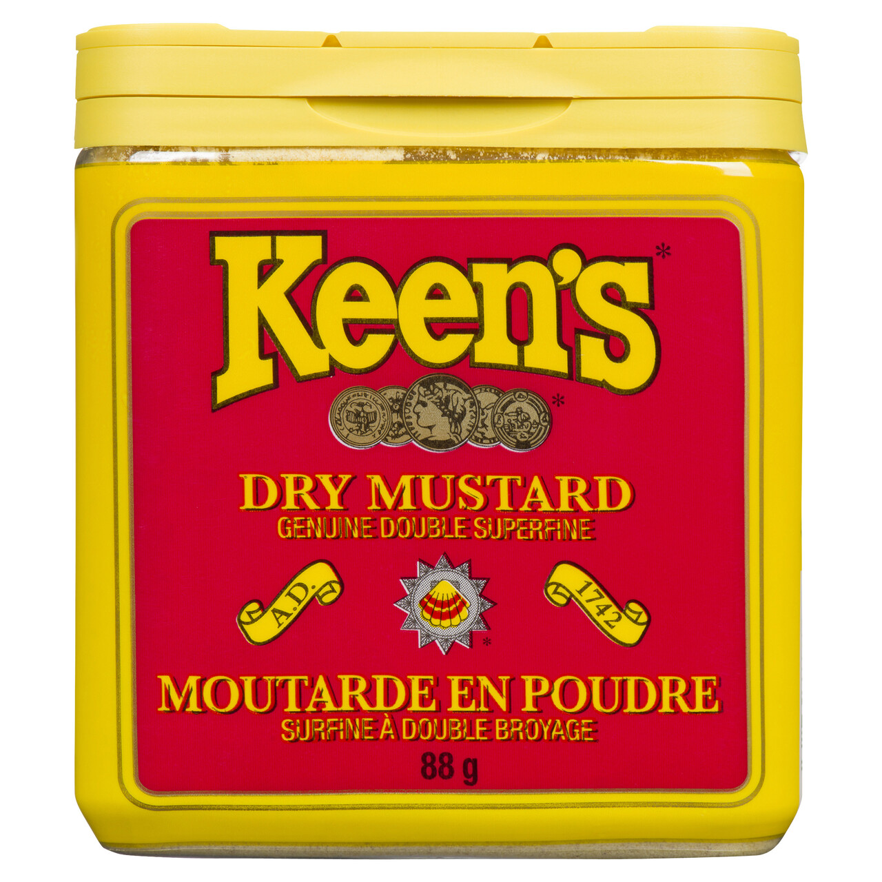 Keen's Dry Mustard 88 g - Voilà Online Groceries & Offers