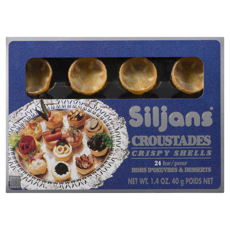 Siljans Croustades Crispy Shells 40 g - Voilà Online Groceries & Offers