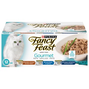 Fancy Feast Wet Cat Food Gourmet Food Variety Pack 12 x 85 g - Voilà ...