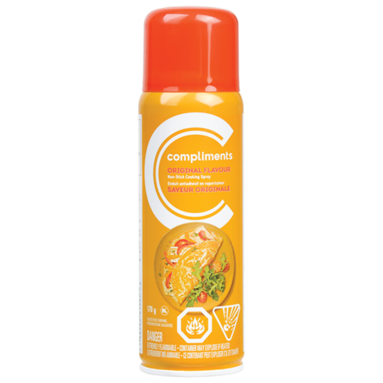 Compliments Cooking Spray Original 170 g - Voilà Online Groceries & Offers