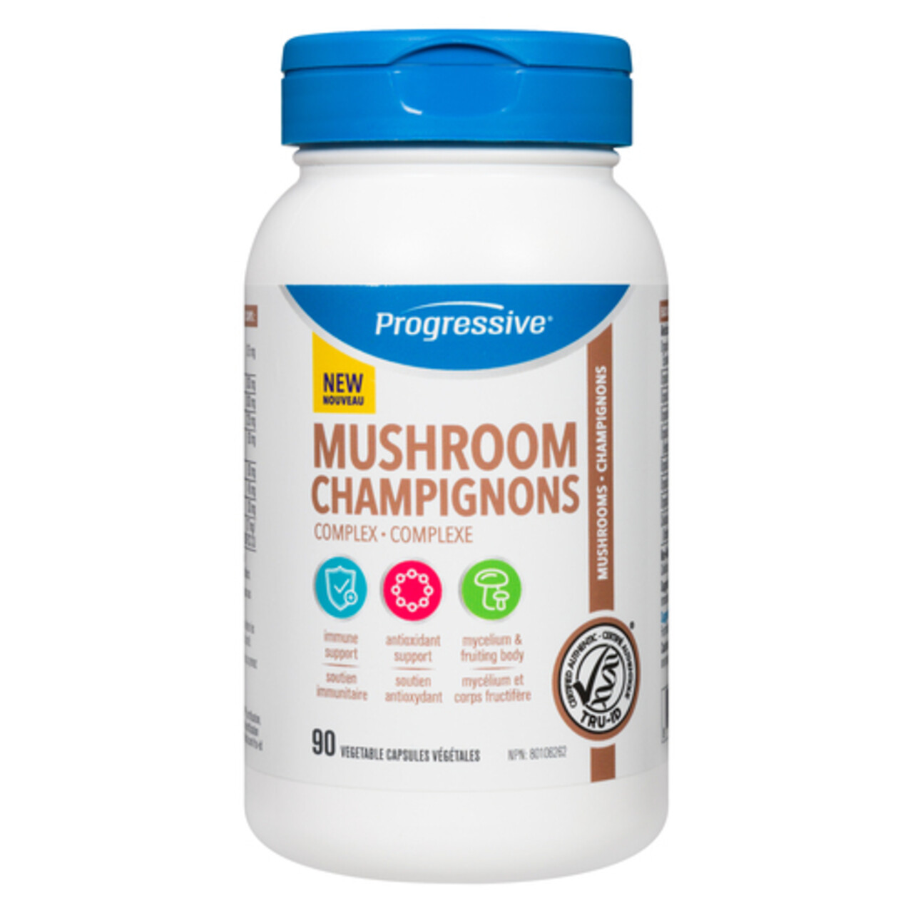 Progressive Supplement Mushroom Complex 90 Vegetable Capsules - Voilà ...