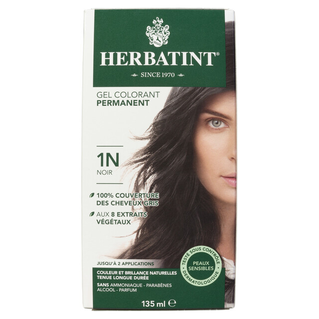 Herbatint Hair Colouring 1N Black 135 ml - Voilà Online Groceries & Offers