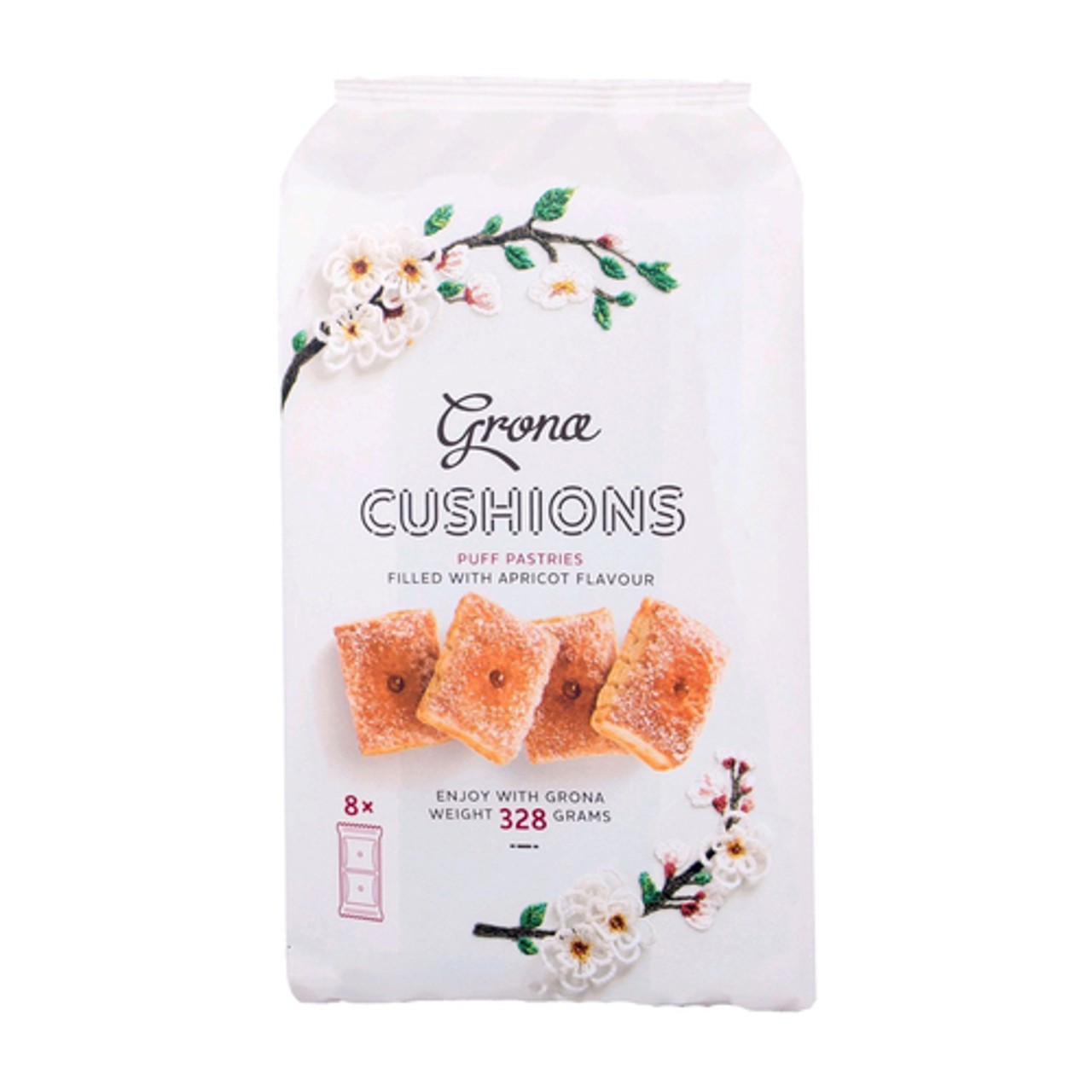 Grona Puff Pastry With Apricot Filling 328 g - Voilà Online Groceries ...